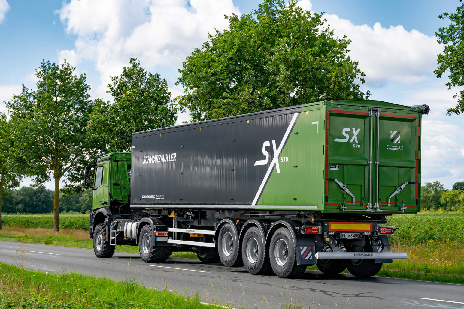 Krone SX aluminum large-capacity dump truck - Farm Machine 2026